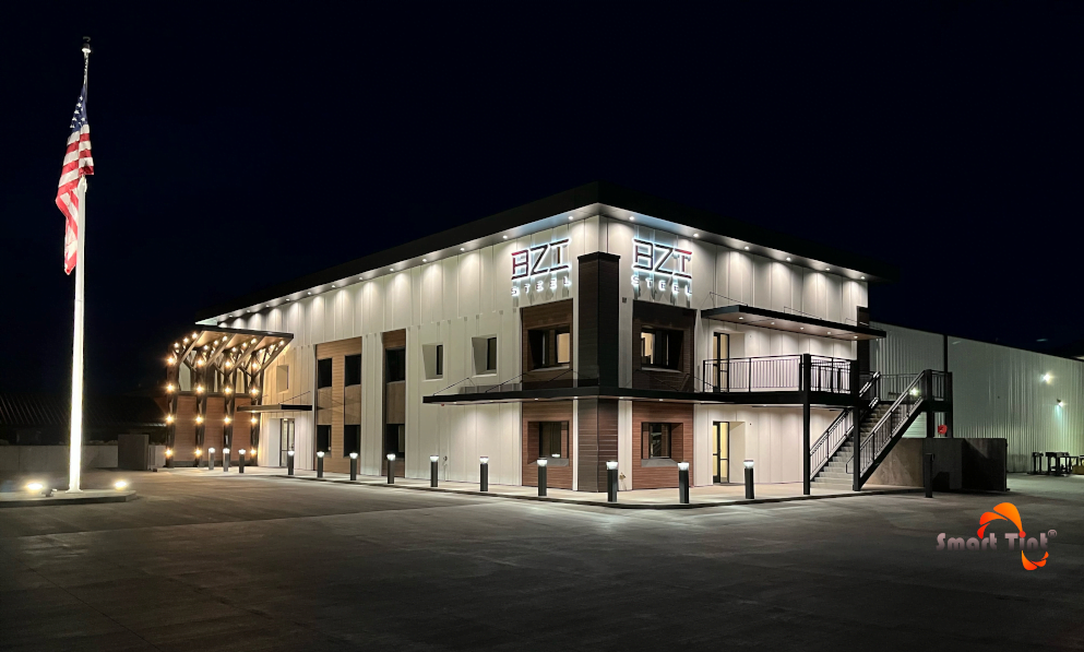 Building Zone Industries Steel Company Project uses Smart Tint® – Smart ...