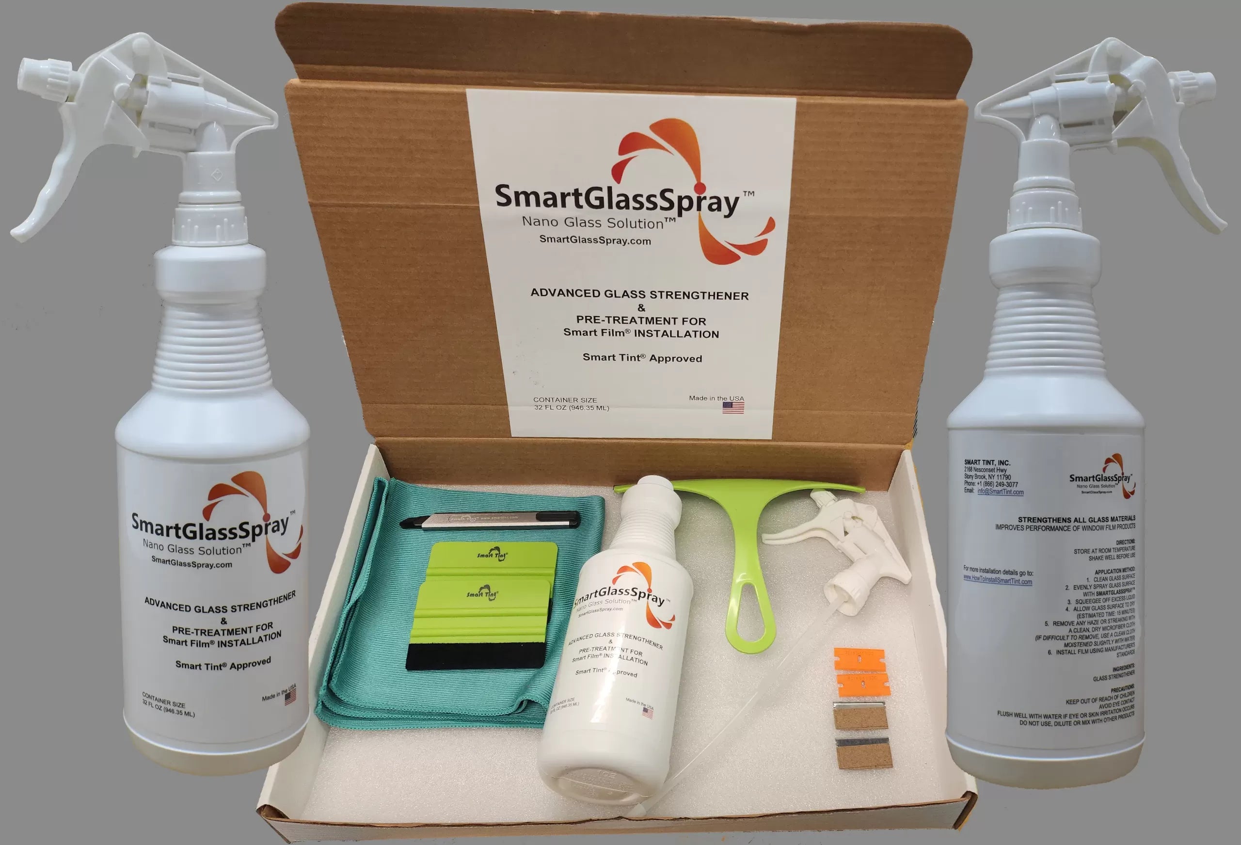 Smart Glass Spray™ Kit | Advanced Glass Strengthener/Conditioner Smart ...